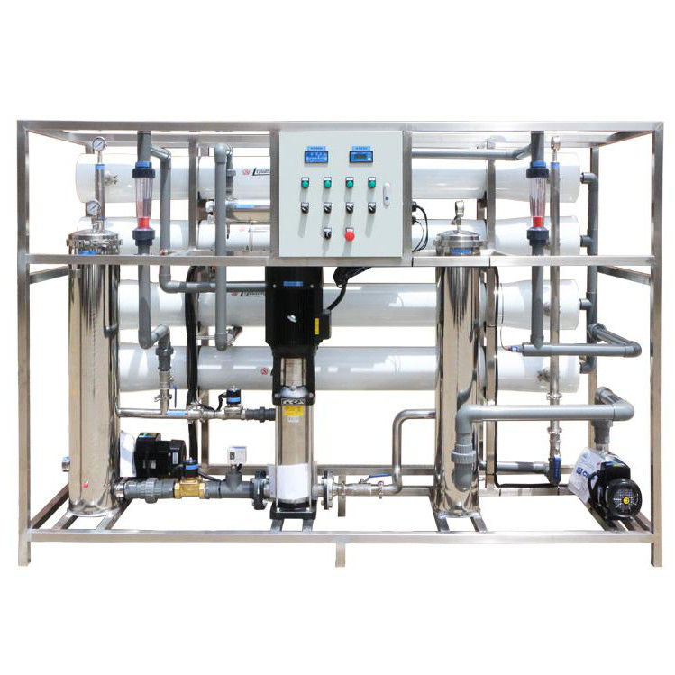 MR-BWRO-25TH RO System With Filmtec Toray Membrane 50-100KW/H PLC Control