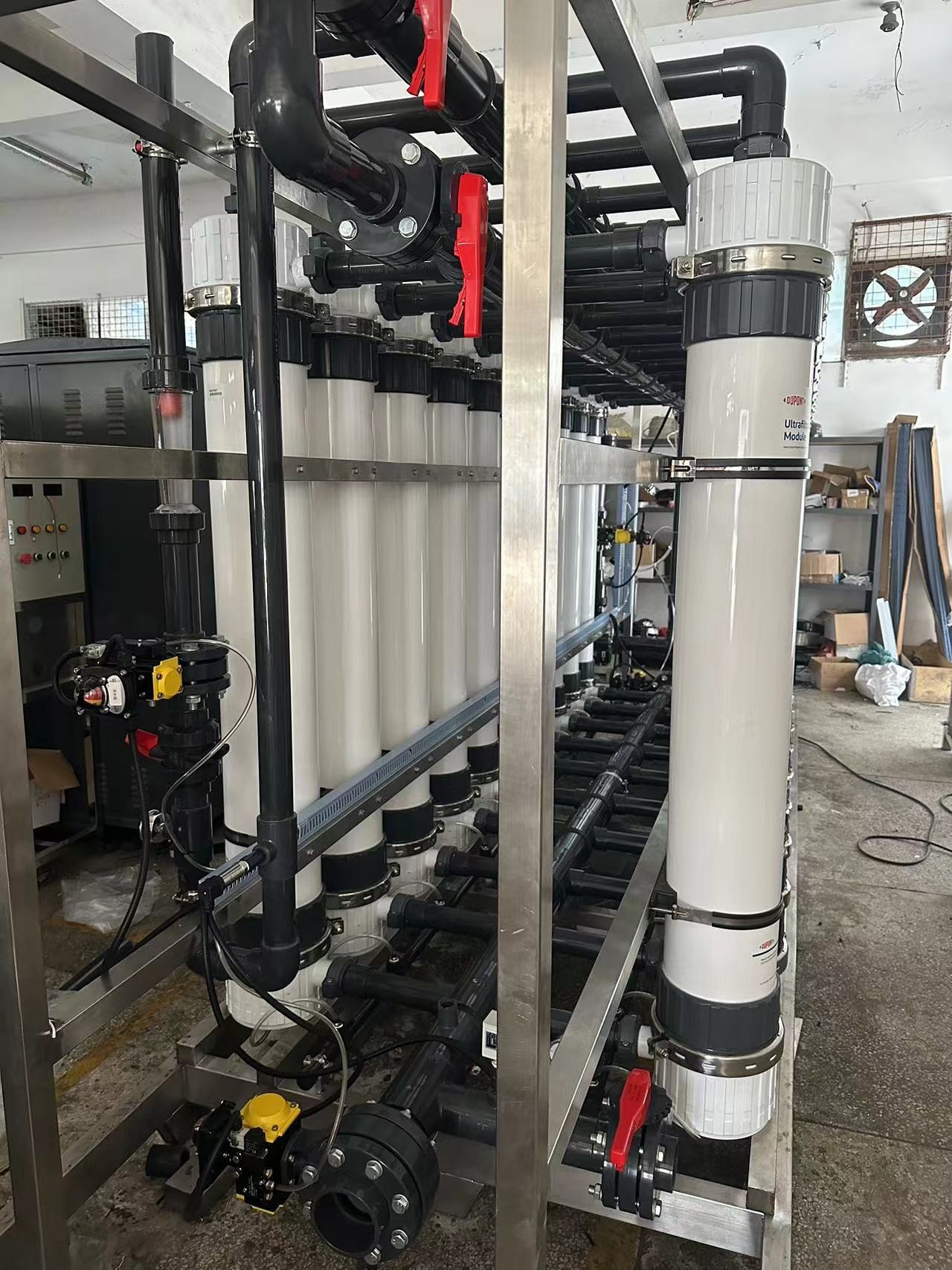 SS304 / PVC Ultrafiltration Water Filter With 80% System Recovery