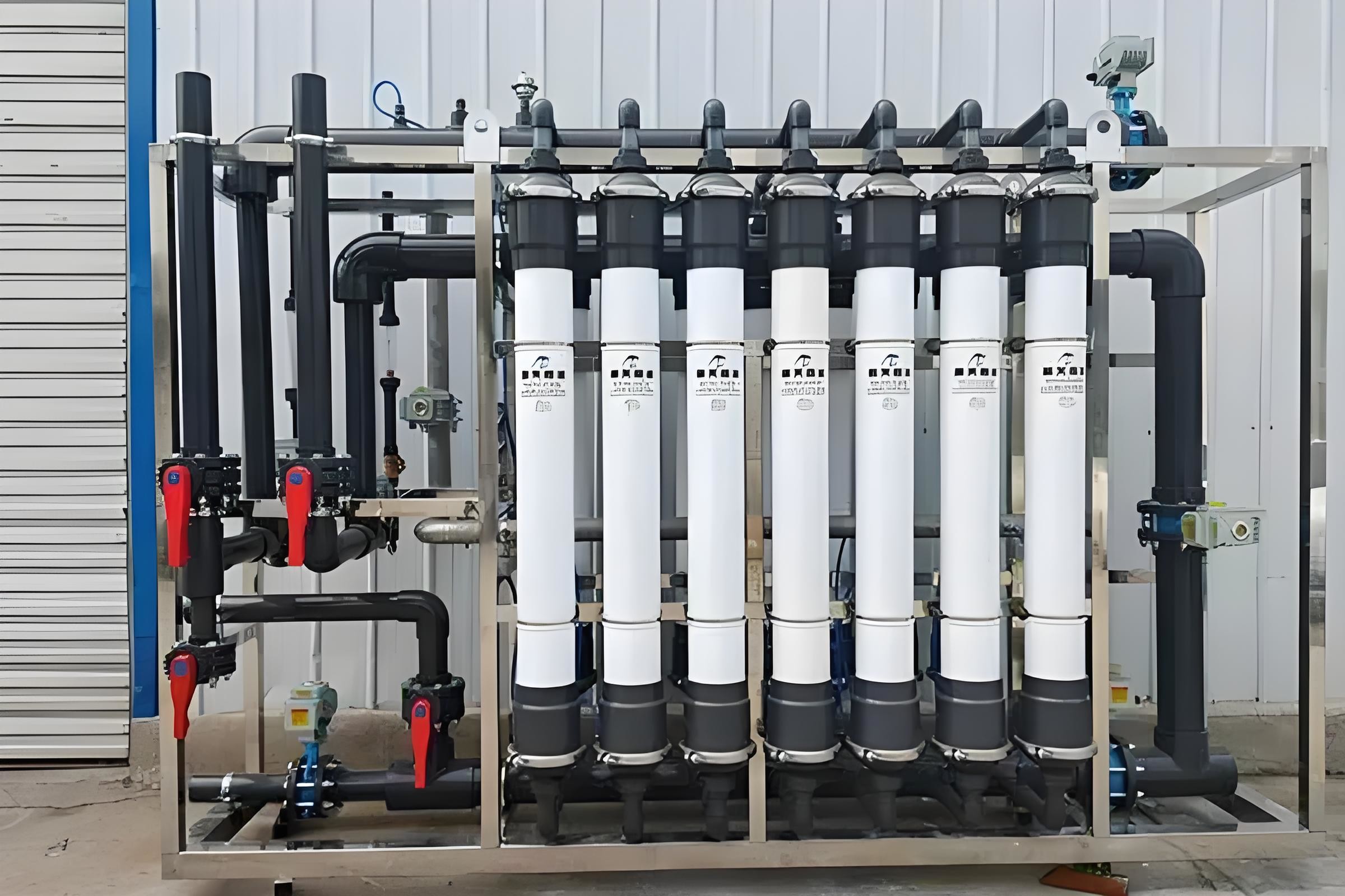 SS304 / PVC Ultrafiltration Membrane System With 99.99% Virus Removal