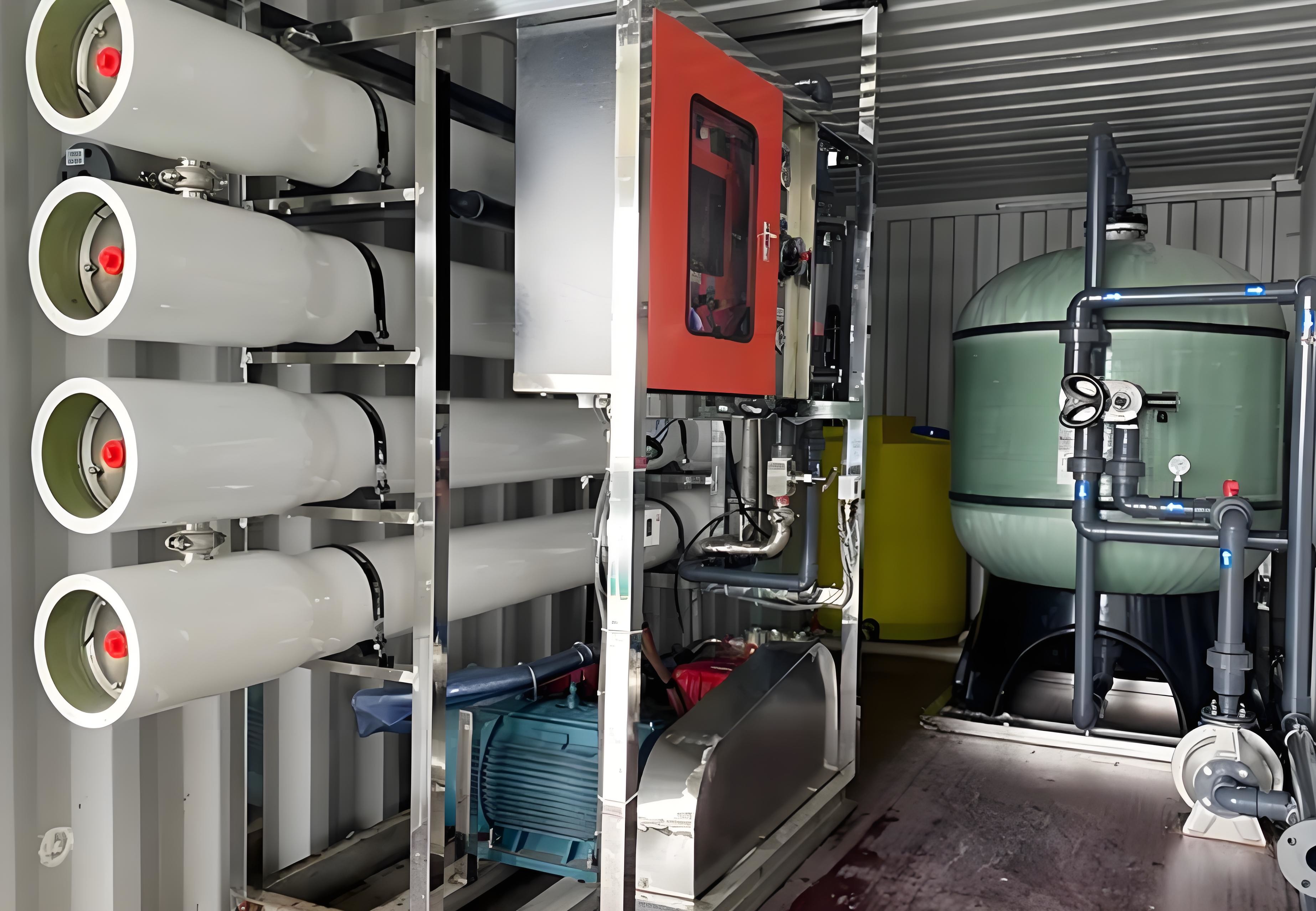 Container Reverse Osmosis System With Filmtec / Toray / Vontron Membrane